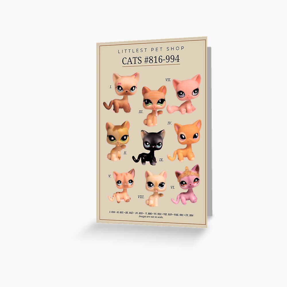 "Littlest Pet Shop Cat Poster LPS " Poster for Sale by ilytbellaa ...