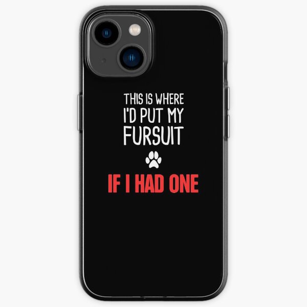 "Funny Anthro Furry Fandom Fursuit Con Gift" iPhone Case for Sale by ...