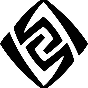 "Genshin Impact Geo Element Symbol" Sticker for Sale by Kubala Designs ...