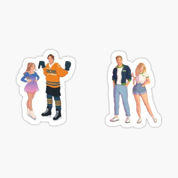 "icebreaker & wildfire Maple Hills" Sticker for Sale by Starbubblepress ...