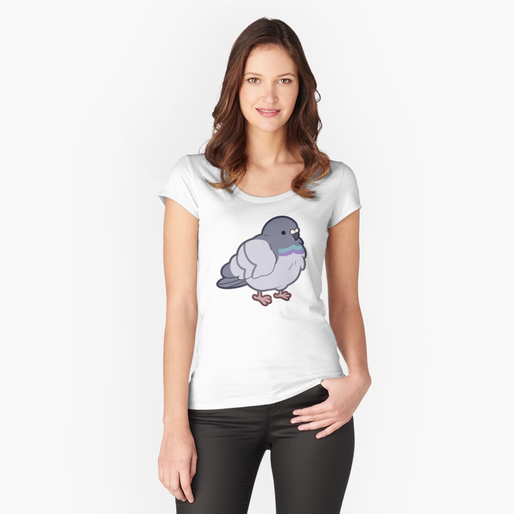 "Chibi Pigeon Sticker" Sticker for Sale by Budoti | Redbubble