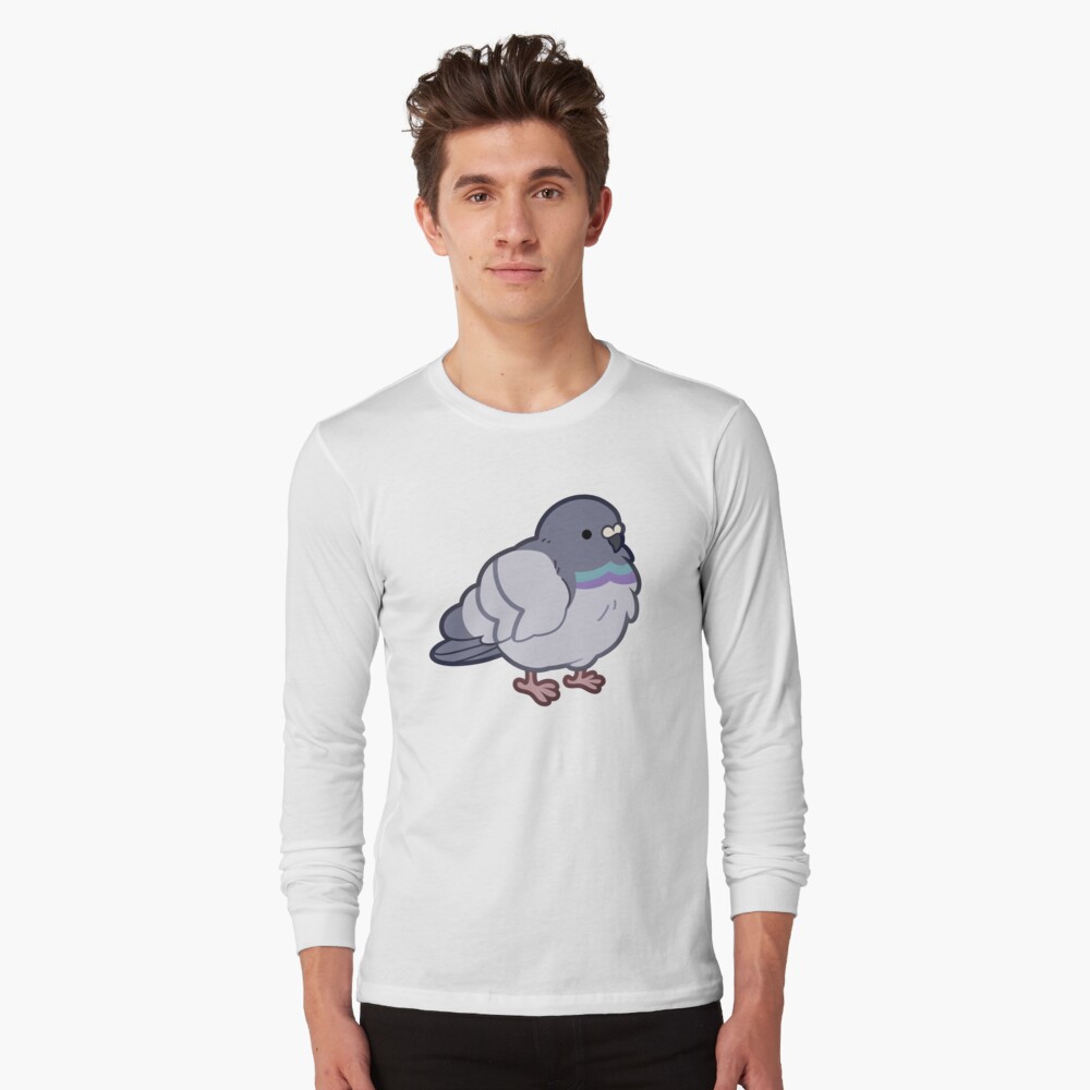 "Chibi Pigeon Sticker" Sticker for Sale by Budoti | Redbubble