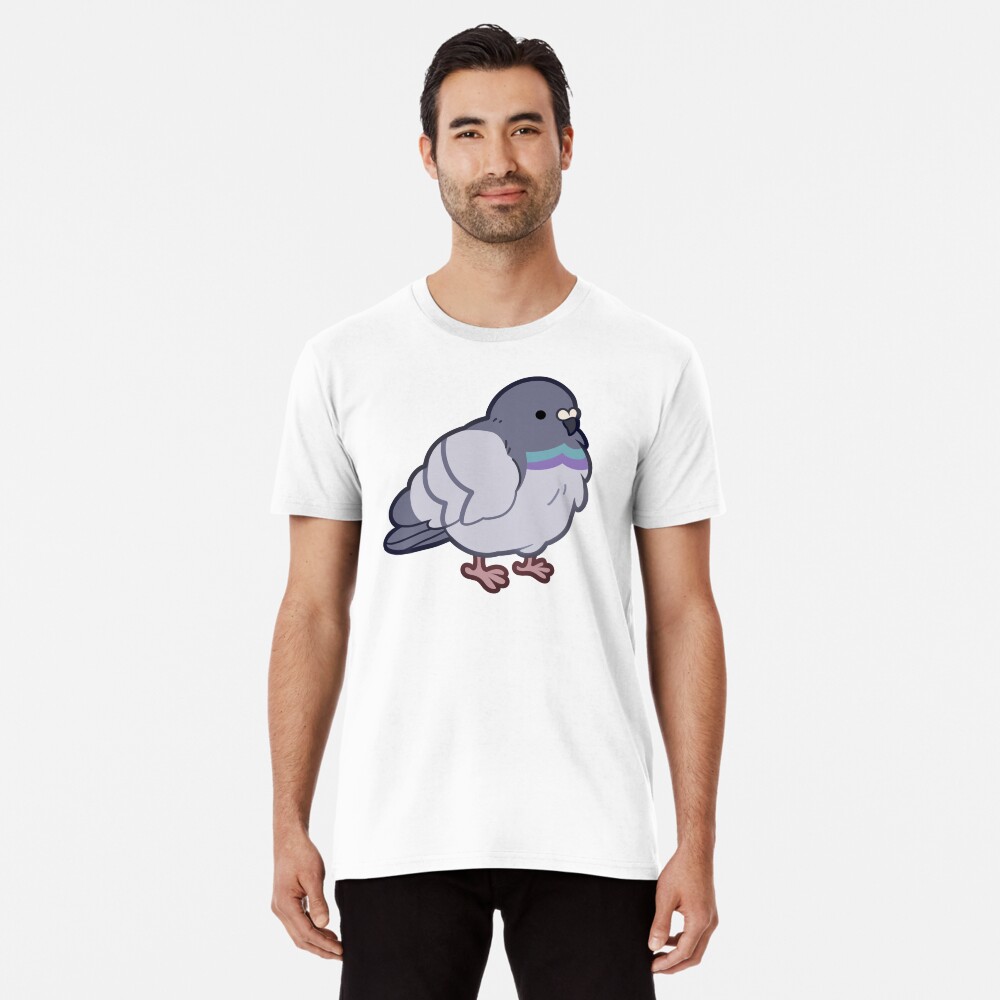 "Chibi Pigeon Sticker" Sticker for Sale by Budoti | Redbubble