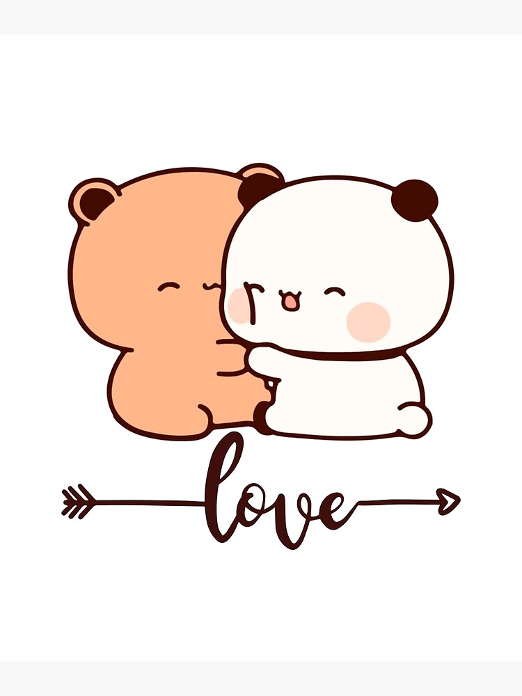 "bubu dudu dancing in love " Poster for Sale by kristyglas-art | Redbubble