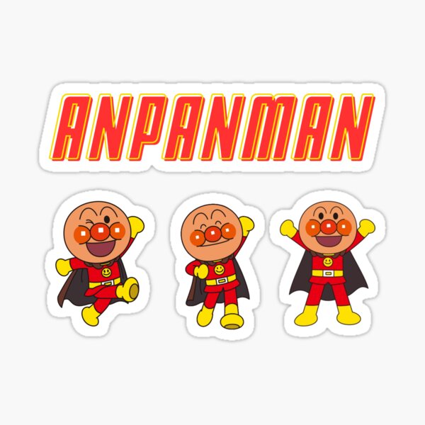"Anpanman" Sticker by sebestyle | Redbubble