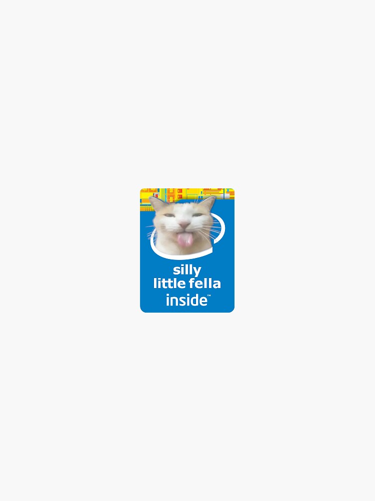 "Silly little fella inside - Silly little guy inside | Computer sticker ...