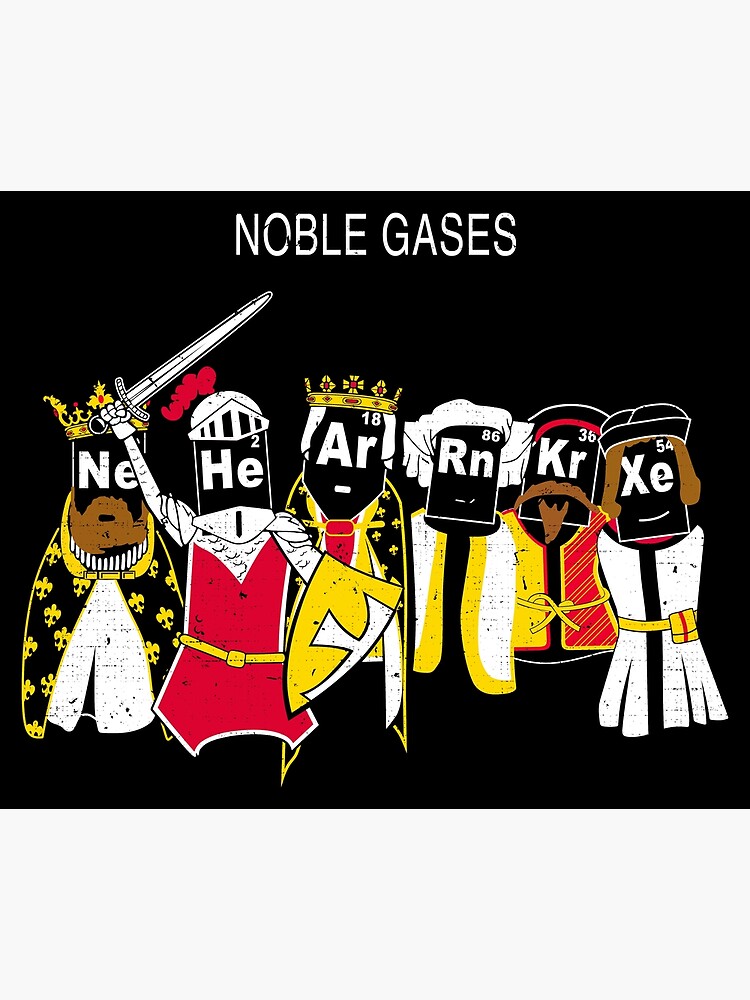 "Noble Gases - Rn Ne Ar Xe He Kr" Poster for Sale by EducatorJunkee ...