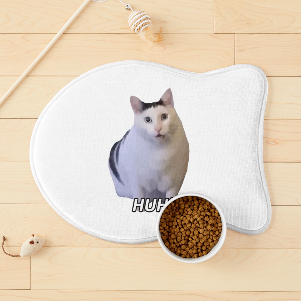 "Huh Cat Meme Funny" Sticker for Sale by IcePools | Redbubble