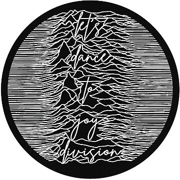 "Joy Division II" Sticker by Sol-Chavez | Redbubble
