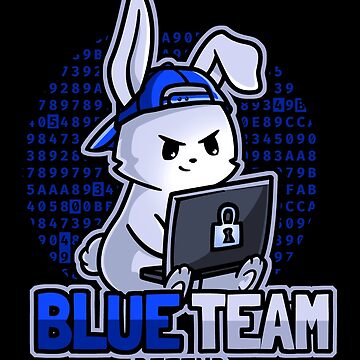 "Blue Team Member Cybersecurity - IT Security" Sticker for Sale by ...