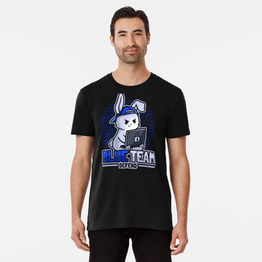 "Blue Team Member Cybersecurity - IT Security" Sticker for Sale by ...
