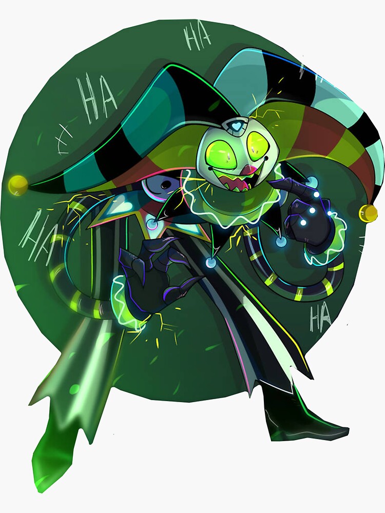 "Helluva Boss - Fizzarolli" Sticker for Sale by JamesBerben | Redbubble