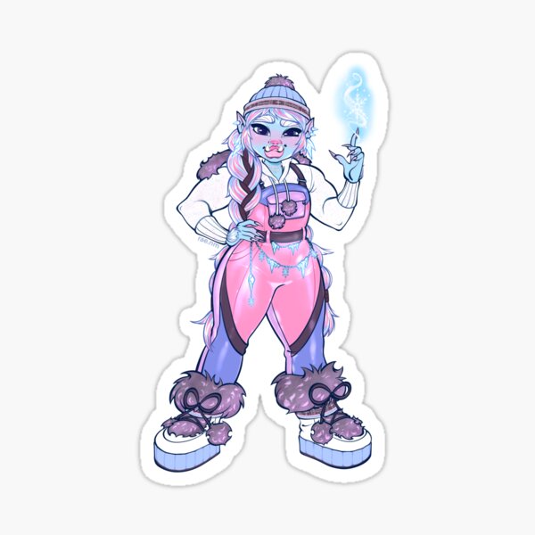 "Abbey Bominable " Sticker for Sale by rae-nm | Redbubble