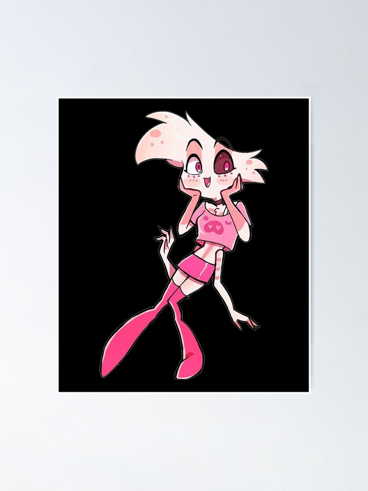 "Hazbin Hotel - Angel Dust" Poster for Sale by natalies-tees | Redbubble
