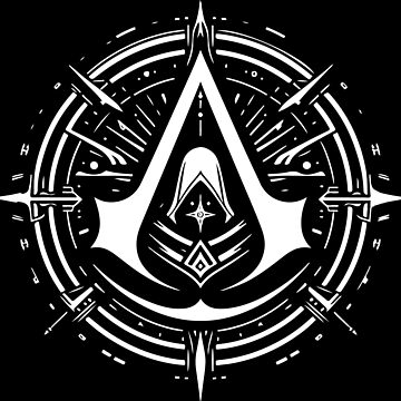 "Assassin's Creed Cryptic Symbol" Sticker for Sale by Nerd Out! | Redbubble