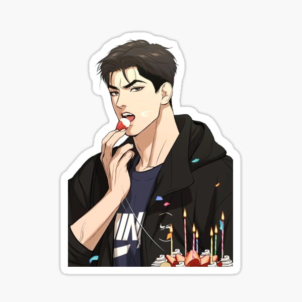 "Jinx Joo Jaekyung Birthday Sticker" Sticker for Sale by airoee | Redbubble