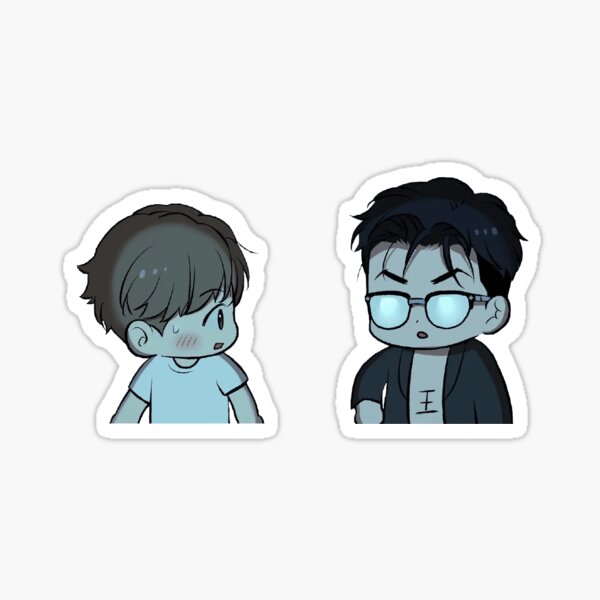 "Jinx Chibi Kim Dan Joo Jaekyung Stickers" Sticker for Sale by airoee ...