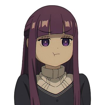 "Pouting Fern 2.0 [Frieren : Beyond's Journey End]" Sticker for Sale by ...