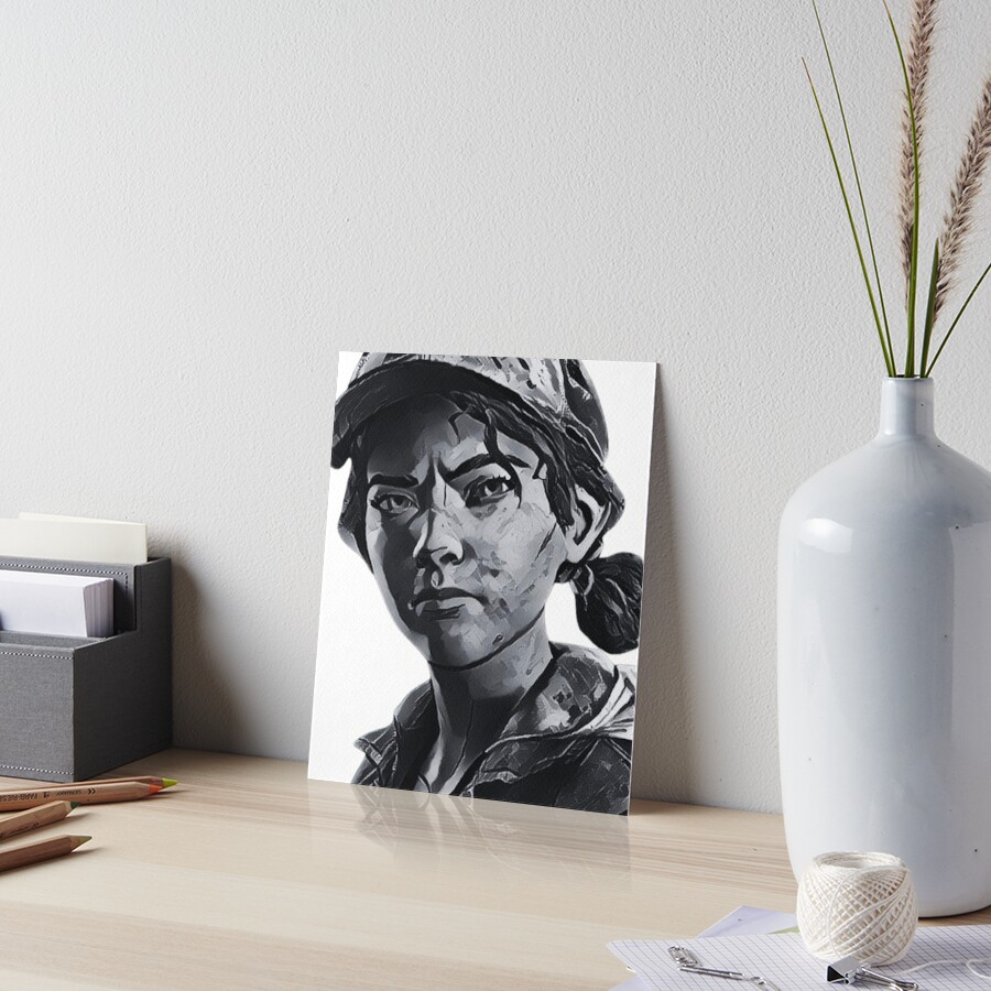 "CLEMENTINE TWDG 4 | (Monochrome Variant)" Poster for Sale by ...