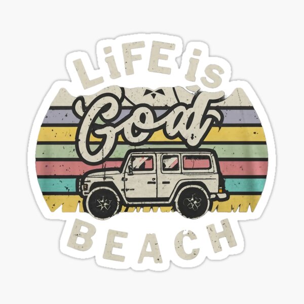 "Life Is Good" Sticker for Sale by MindFrank | Redbubble