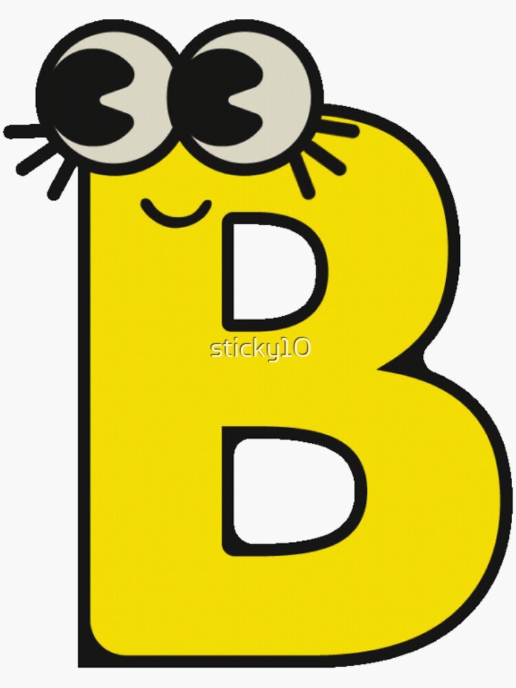 "B Sticker |Stickers for Hydroflask|stickers|laptop stickers|Water ...