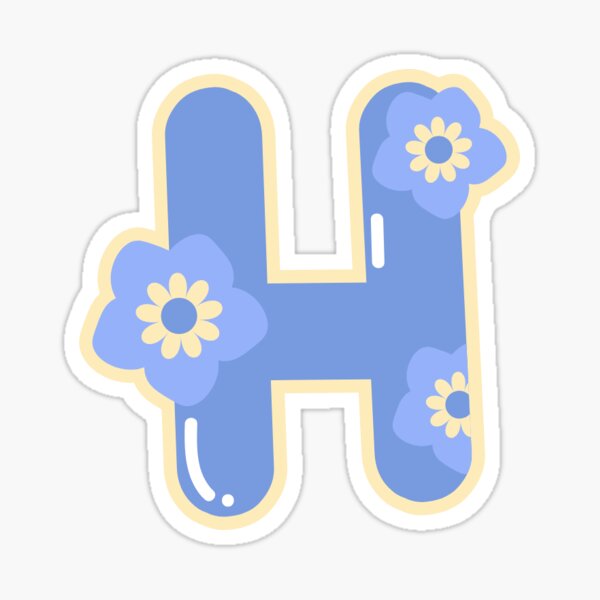 "H Sticker |Stickers for Hydroflask|stickers|laptop stickers|Water ...