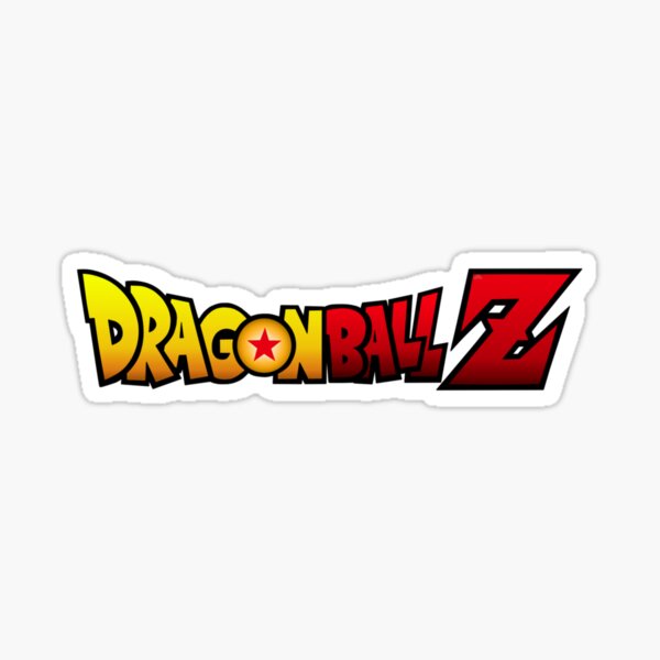 "DBZ logo" Sticker by AnimeIndustries | Redbubble