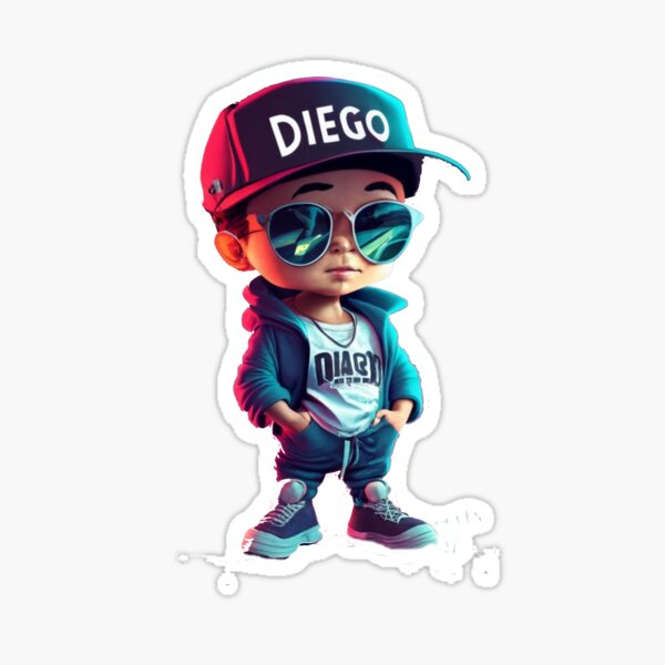 "the boy diego" Sticker by 7-Uup | Redbubble