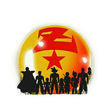 "DBZ logo" Sticker by AnimeIndustries | Redbubble