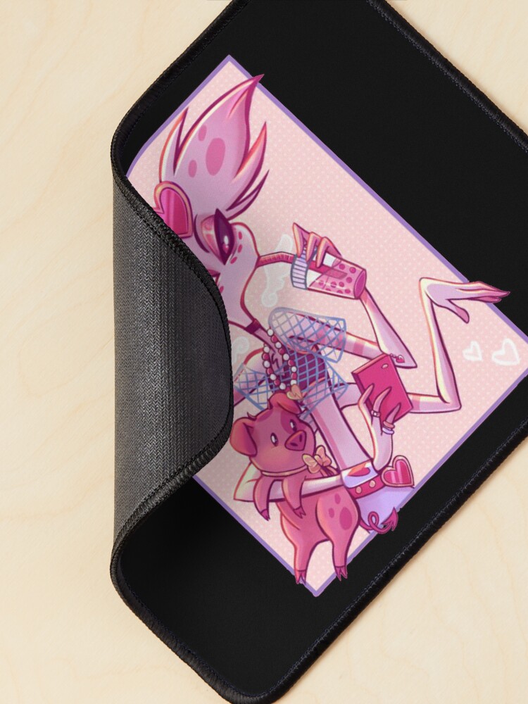 Angel Dust Hazbin Hotel Mouse Pad, Hazbin Hotel Decor sold by ...