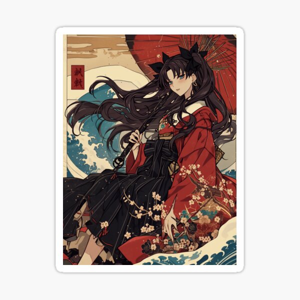 "Traditional Rin" Sticker for Sale by SchellStation | Redbubble