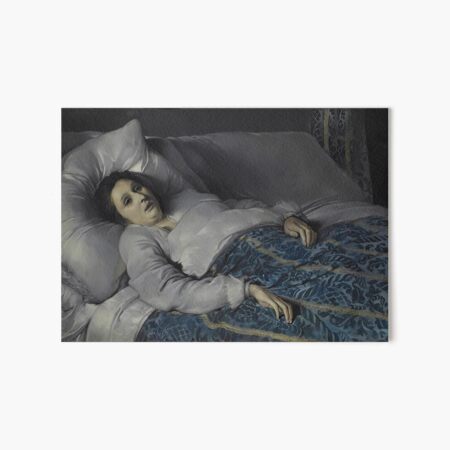 " Young woman on her deathbed - famous meme, painted by Anonymous ...