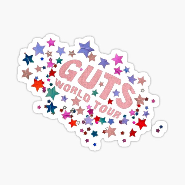 " Guts World Tour" Sticker for Sale by daniellemanuele | Redbubble
