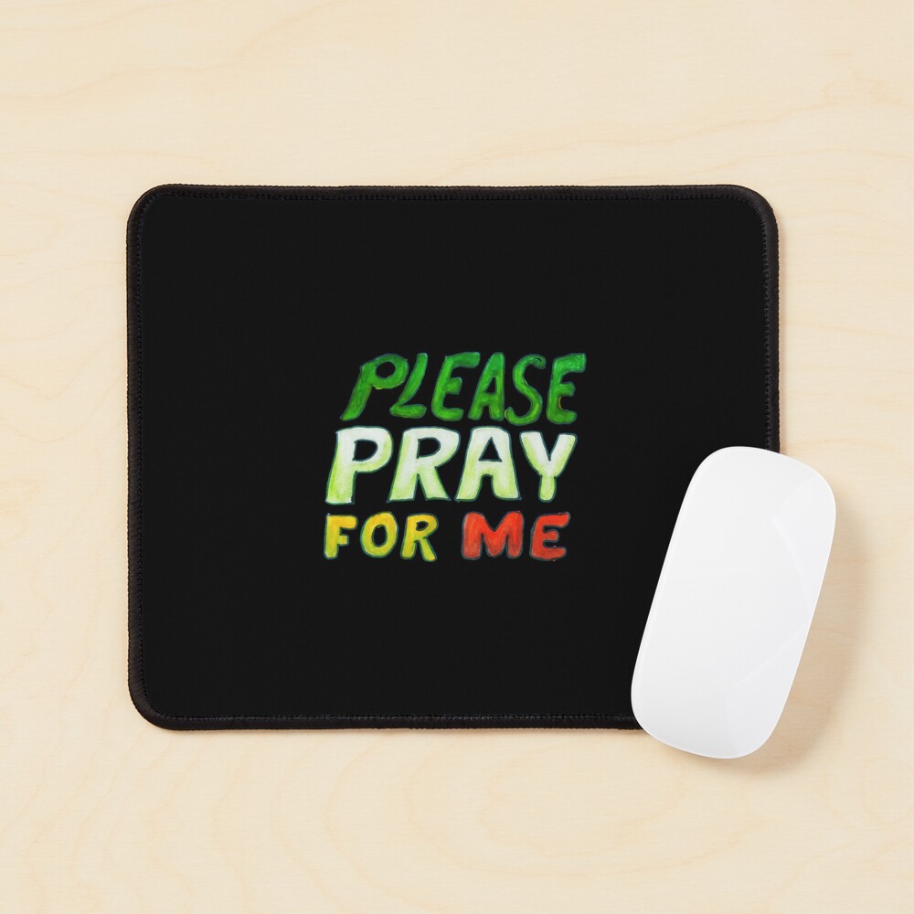 "Please pray for me words" Sticker for Sale by Rafa-MB | Redbubble