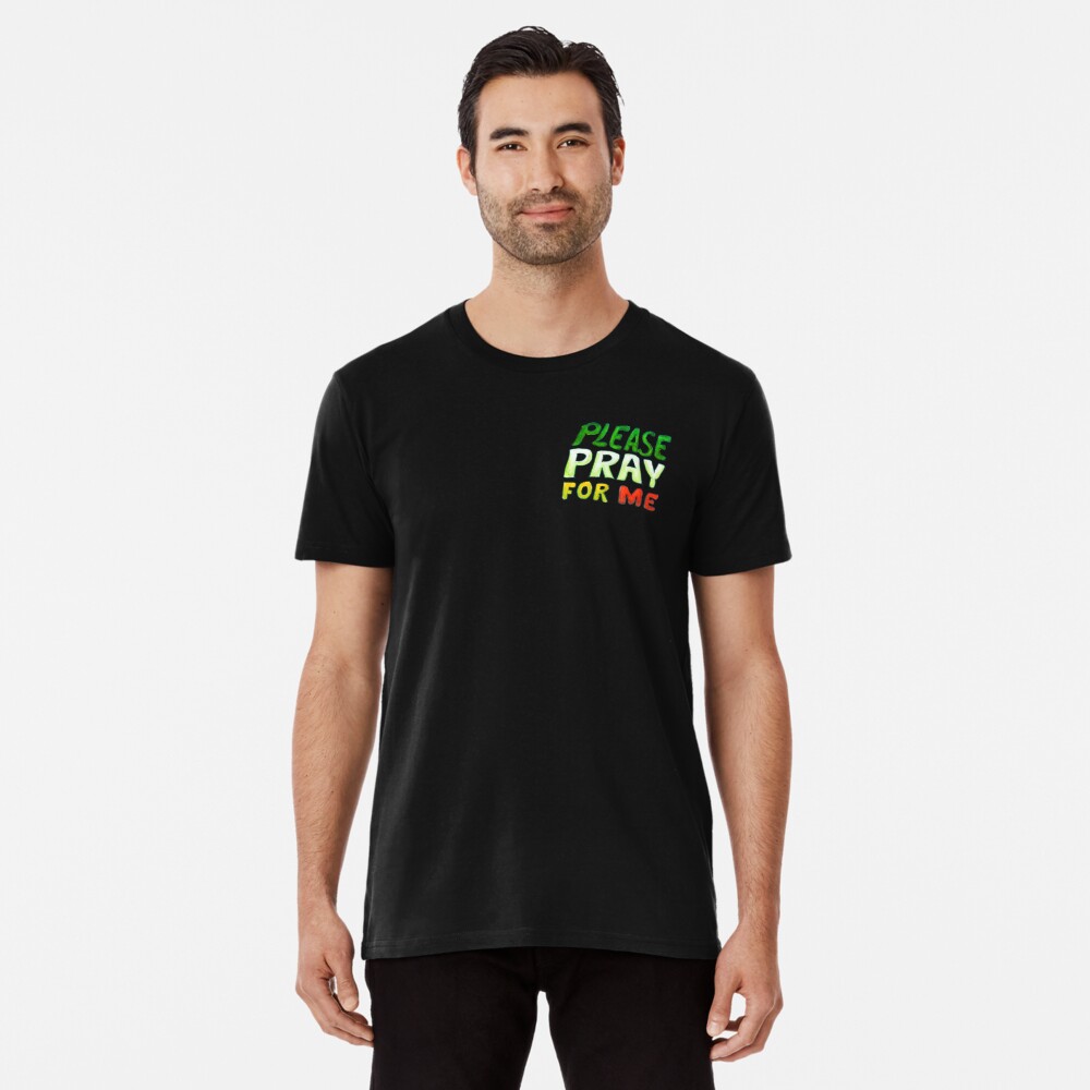 "Please pray for me words" Sticker for Sale by Rafa-MB | Redbubble