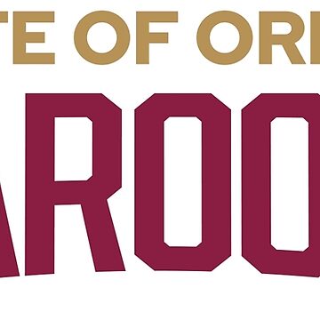 "Queensland maroons State of origin queenslander rugby" Sticker for ...