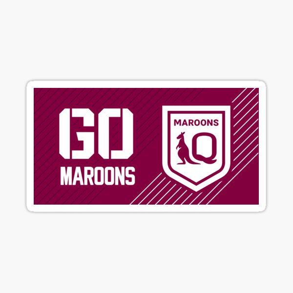 "Go Maroons Queensland maroons State of origin queenslander rugby ...