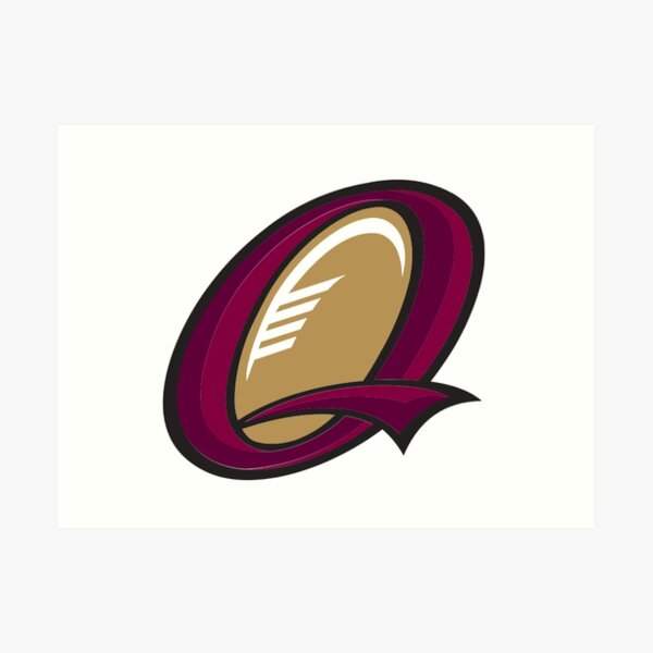 "Go maroons Queensland maroons State of origin queenslander rugby logo ...