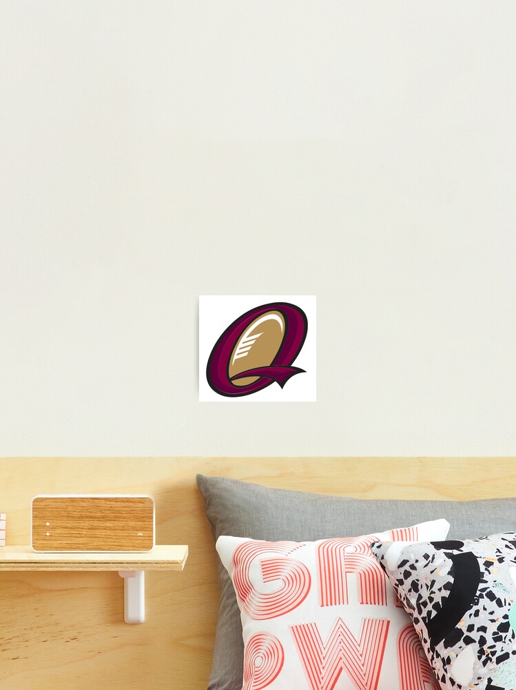 "Go maroons Queensland maroons State of origin queenslander rugby logo ...