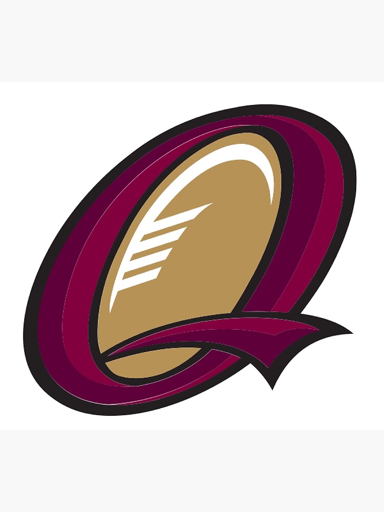 "Go maroons Queensland maroons State of origin queenslander rugby logo ...