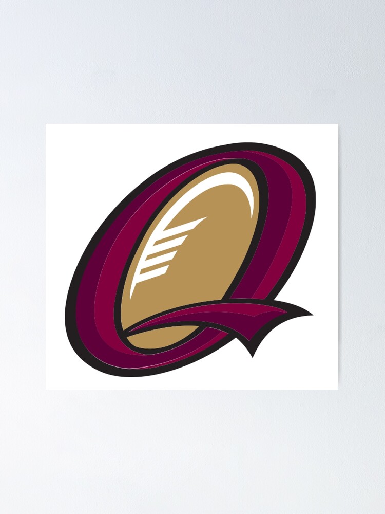 "Go maroons Queensland maroons State of origin queenslander rugby logo ...