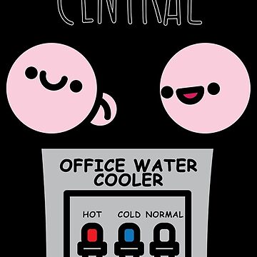 "Gossip central hilarious and funny workplace pun" Poster for Sale by ...