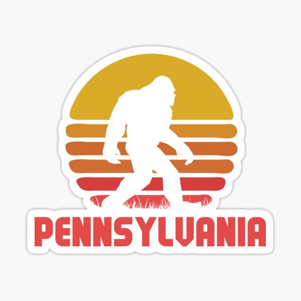 "Bigfoot Pennsylvania State shirt The Keystone state Sasquatch Yeti ...