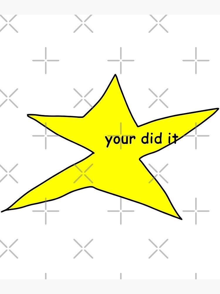 Yellow Star Memes Star Meme Sticker Star Meme Discover & Share