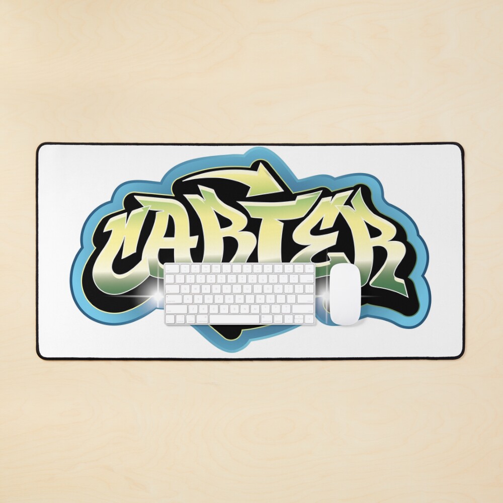 "Carter name graffiti style" Sticker for Sale by 0ut0fSpace | Redbubble