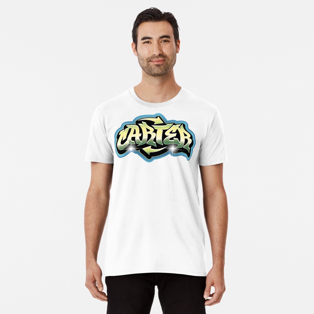 "Carter name graffiti style" Sticker for Sale by 0ut0fSpace | Redbubble