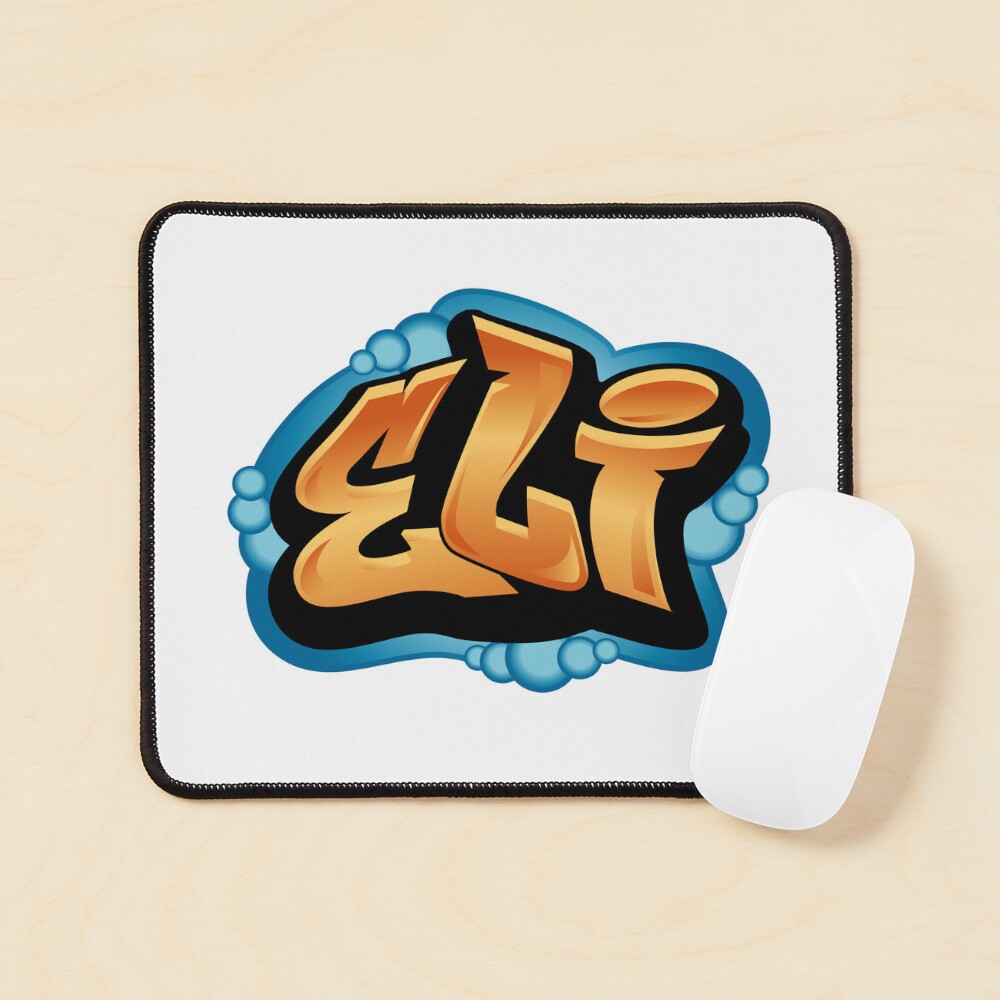 "Eli name graffiti style" Sticker for Sale by 0ut0fSpace | Redbubble
