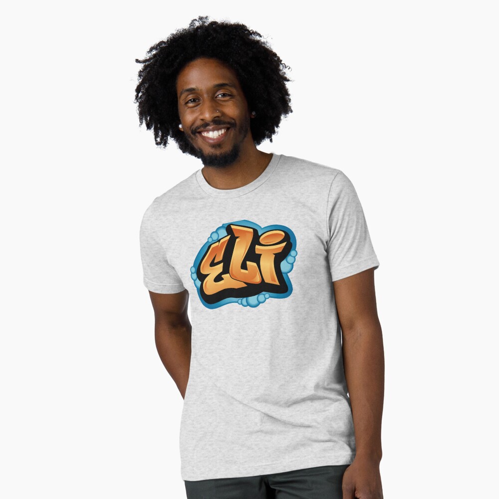 "Eli name graffiti style" Sticker for Sale by 0ut0fSpace | Redbubble