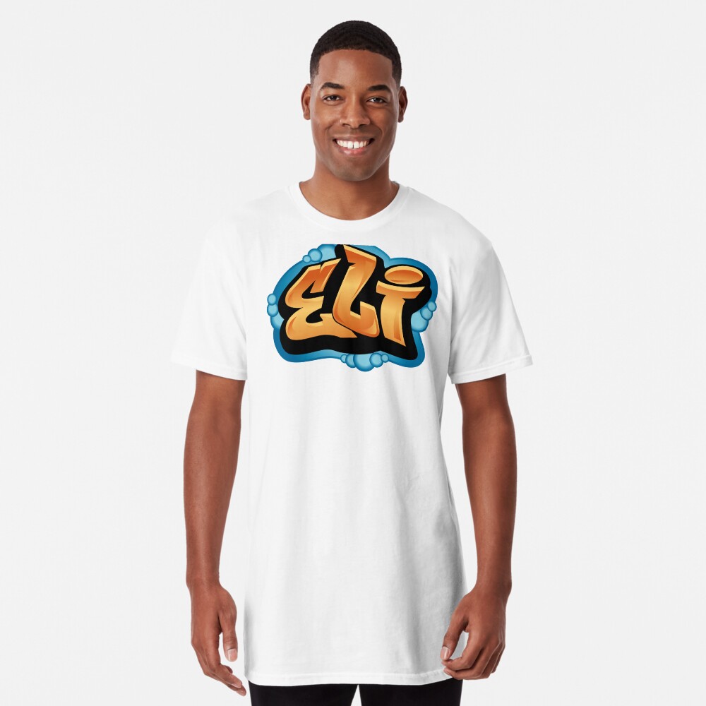 "Eli name graffiti style" Sticker for Sale by 0ut0fSpace | Redbubble
