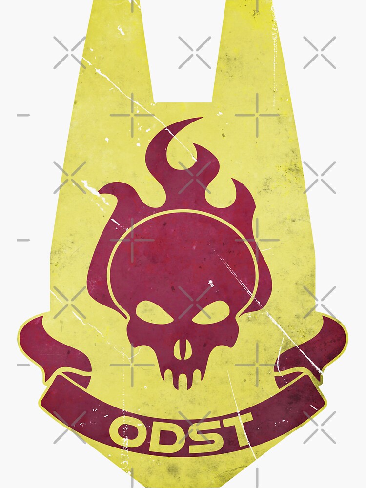 "Orbital Drop Shock Troopers Crest" Sticker for Sale by PufferArt ...